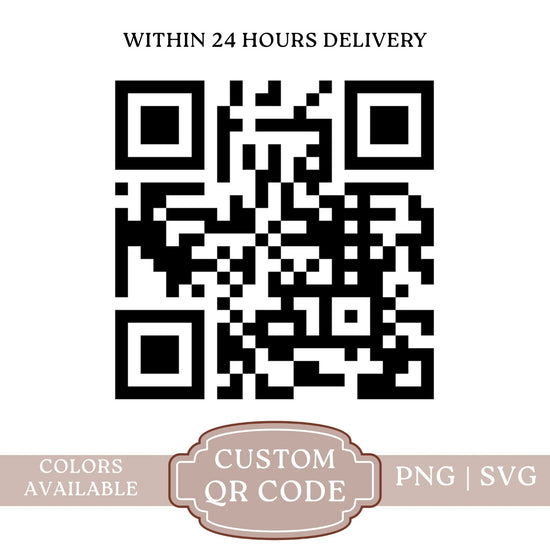 Custom QR Code Png Svg | Personalized QR Code Design | Scannable QR Co ...