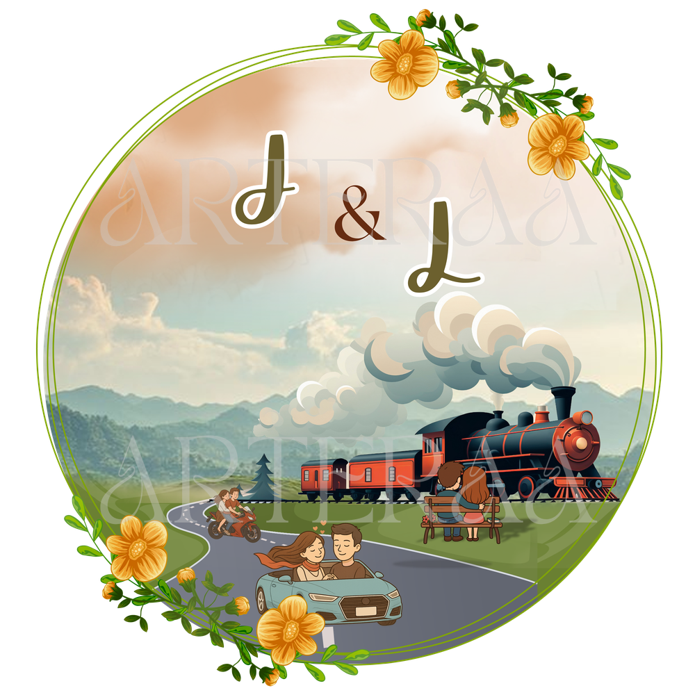 JL Wedding Logo PNG | Couple Initials Monogram | J & L Wedding Emblem ...